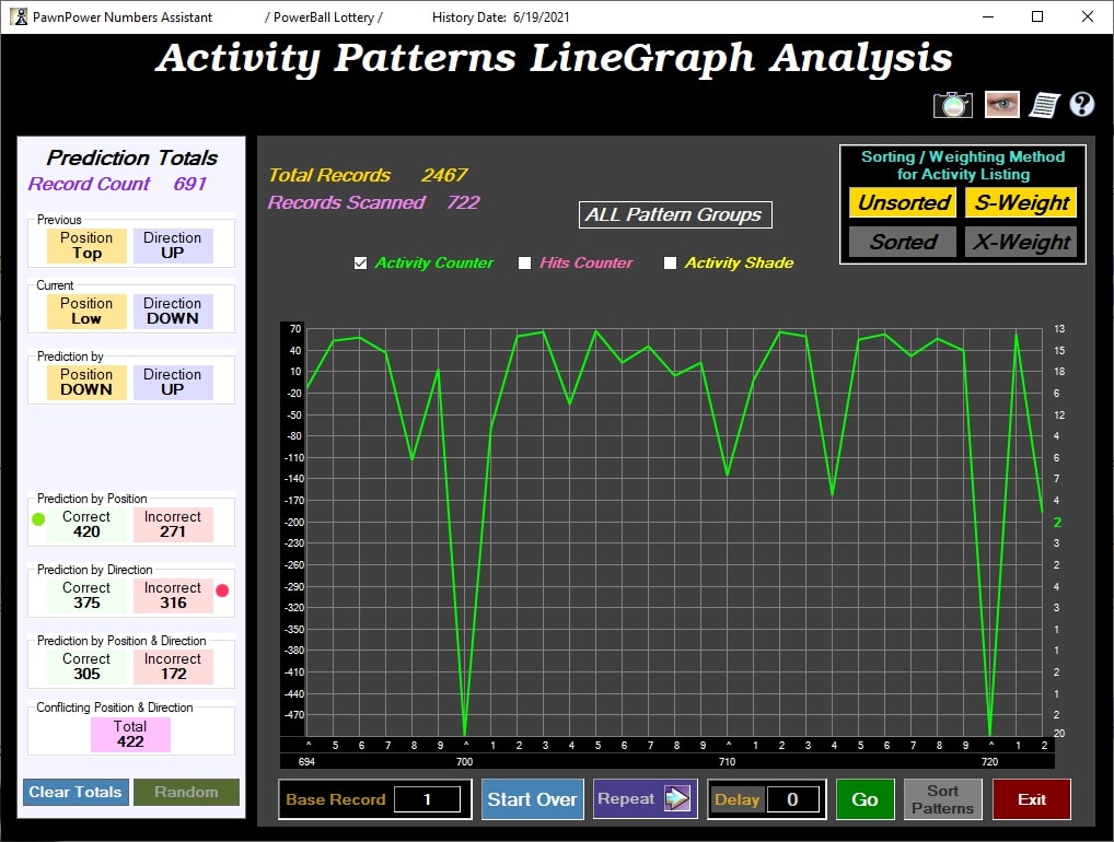 Powerball Numbers Assistant / Screen Shots